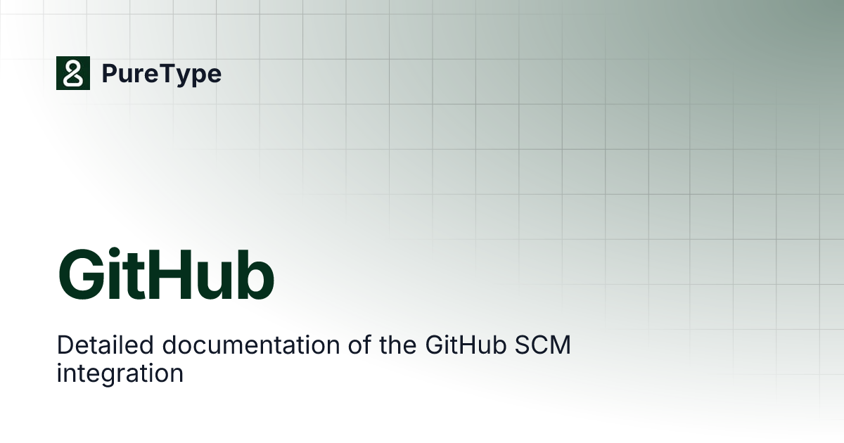GitHub | PureType
